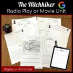 The Hitchhiker Printable & Digital Short Story Unit-Radio Play ...