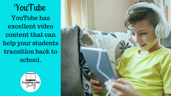 Help Students Transition Back to School with YouTube