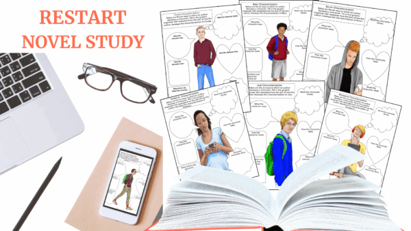 Engaging Restart Novel Study Activities for Middle School Readers ...